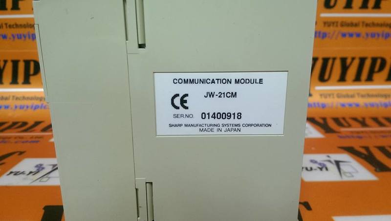 SHARP JW-21CM COMMUNICATION MODULE - PLC DCS SERVO Control MOTOR POWER SUPPLY IPC ROBOT